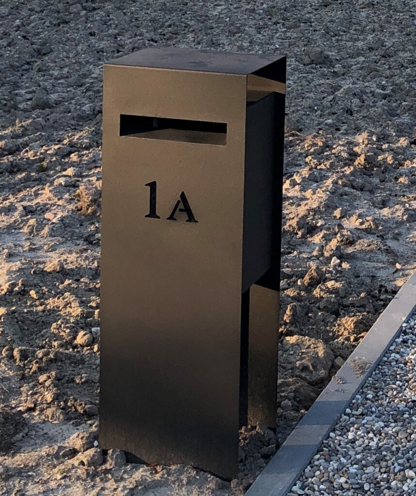 Moderne Brievenbus Kopen - Zwart | Geroba