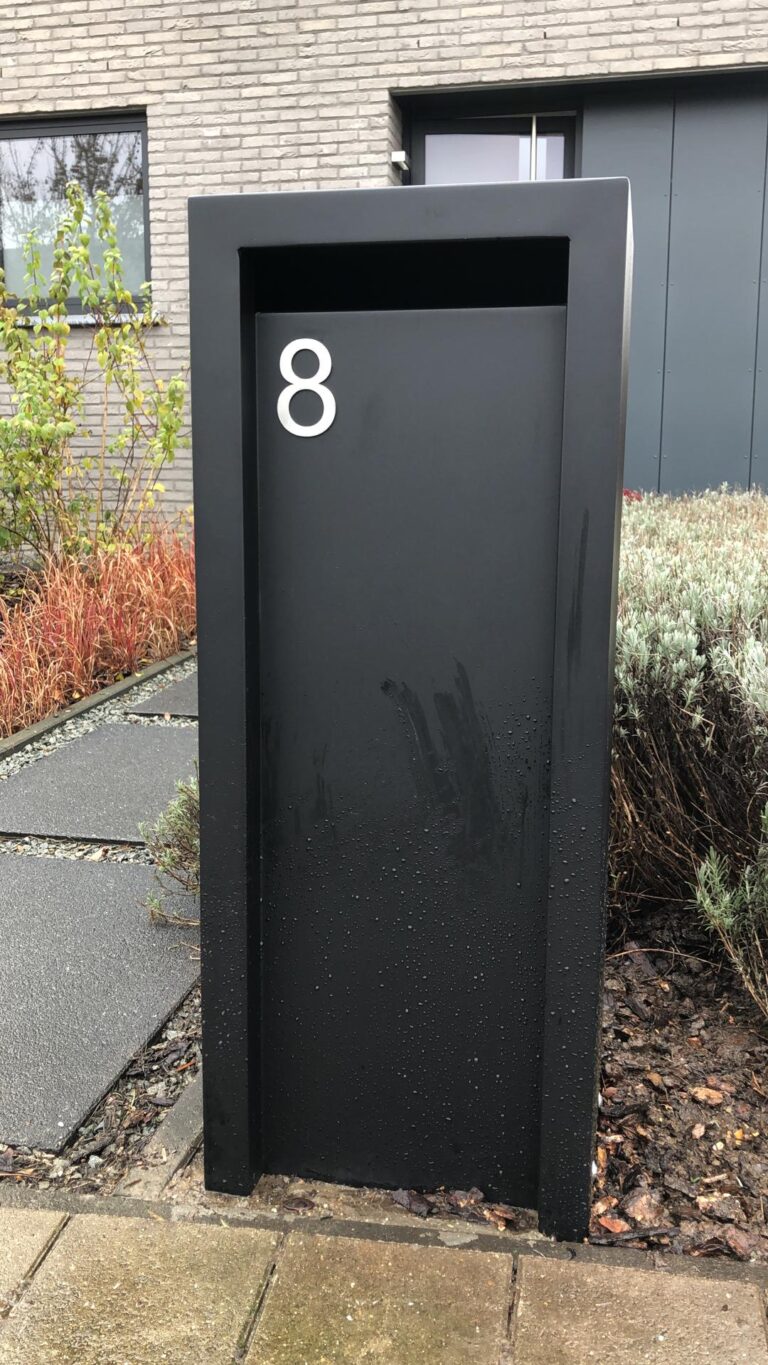 Moderne Brievenbus Kopen - Zwart | Geroba