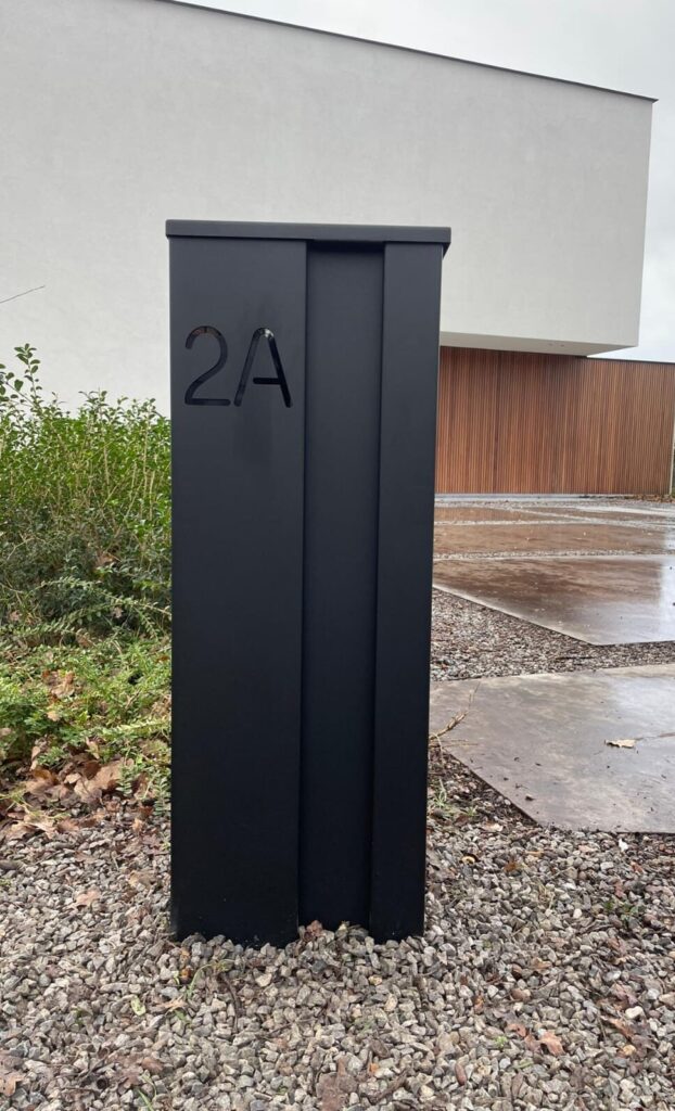 Moderne Brievenbus Kopen - Zwart | Geroba